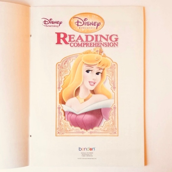 Disney | Toys | Disney Princess Reading Comprehension Skills Book ...